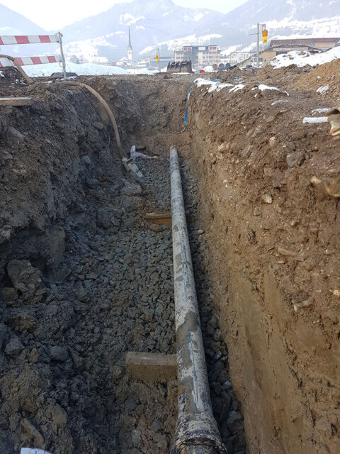 Wasserleitung Eichistrasse - Waser Bauallrounder GmbH